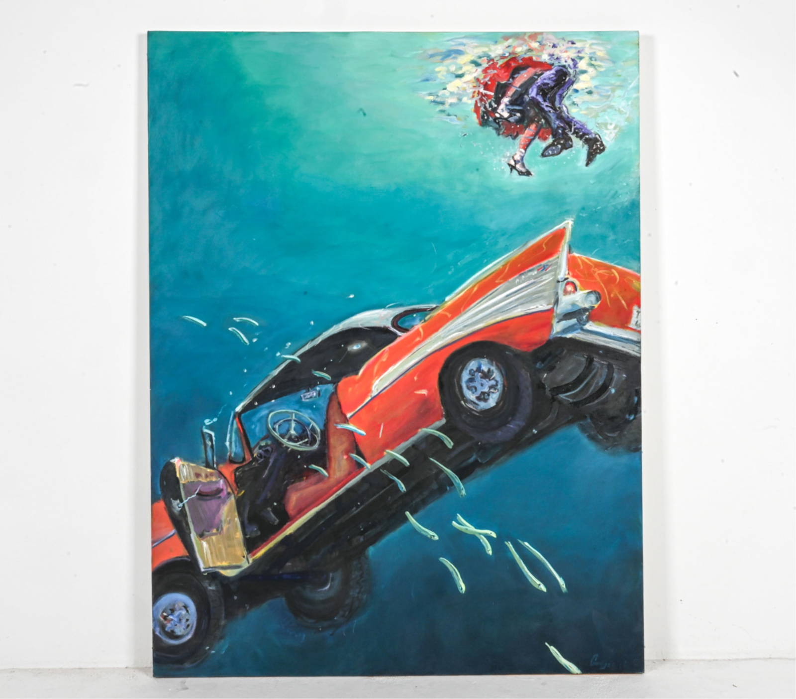 Jim Gingerich (b.1952) Monumental O/c Auction