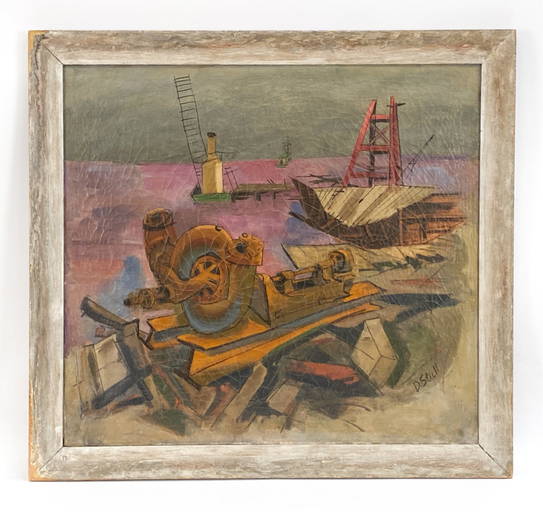 John Deforest Stull (1910 1972) Mid Century