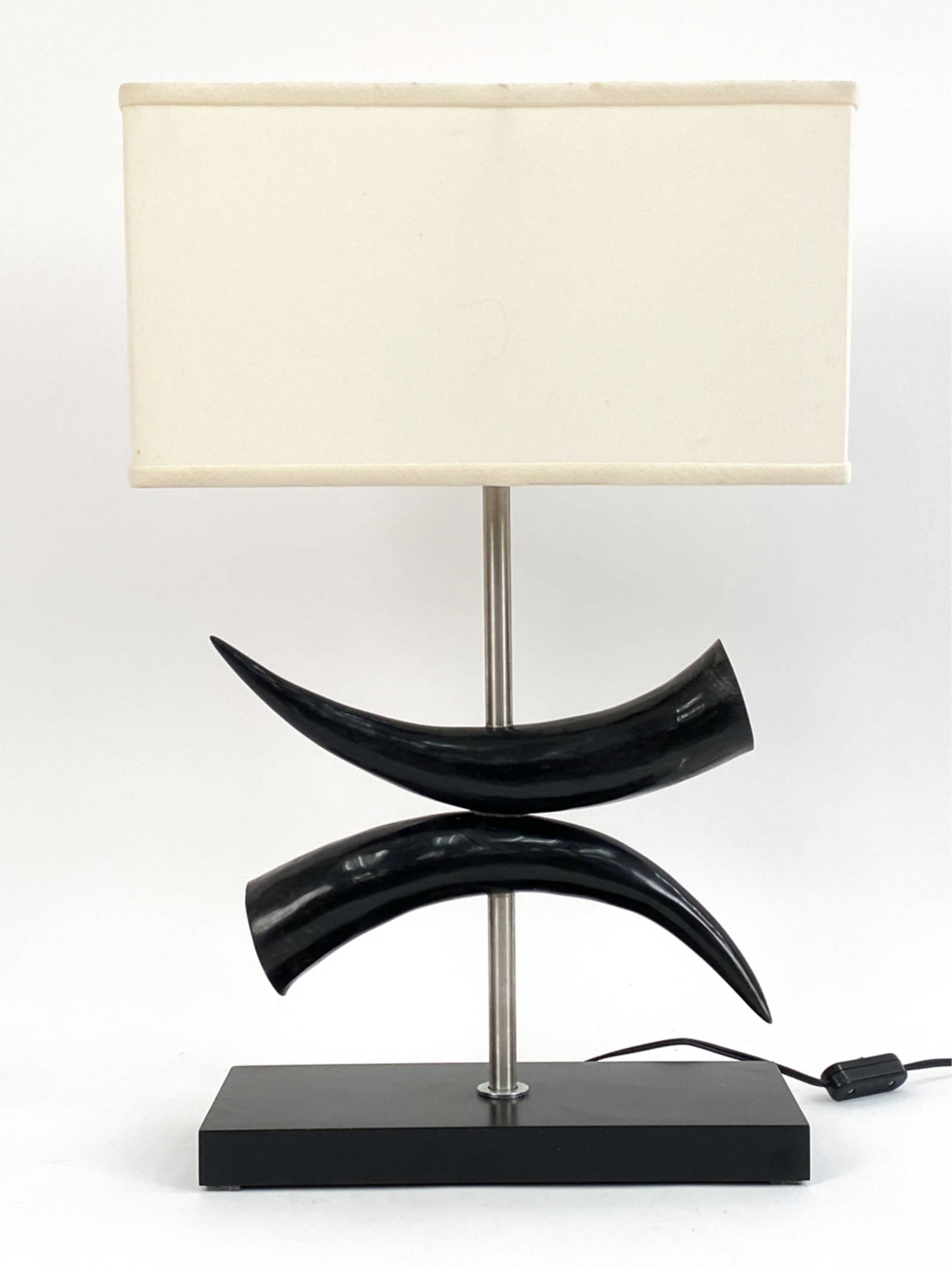 South African Cow Horn Lamp Auction