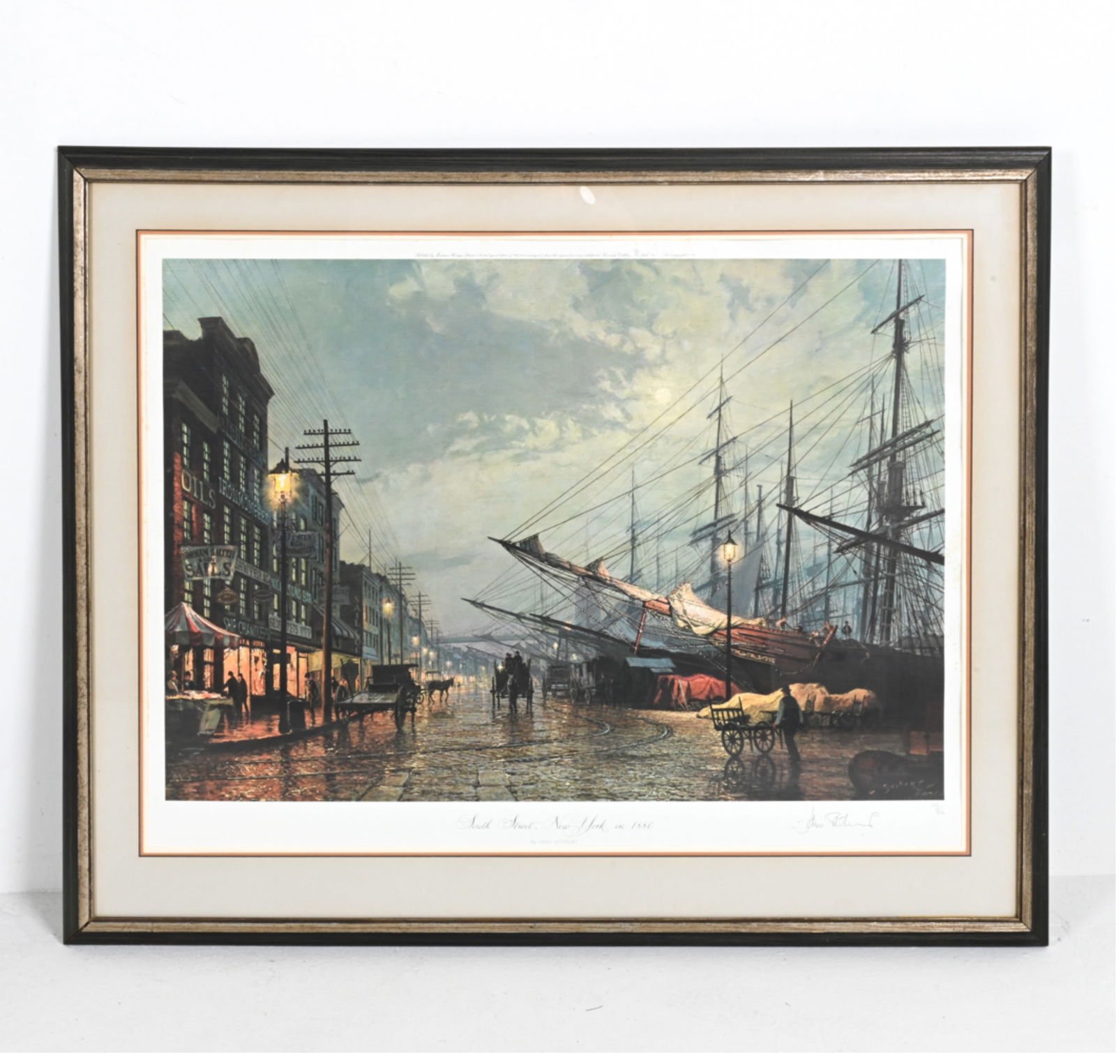 John Stobart (1929-2023) Signed New York Print Auction