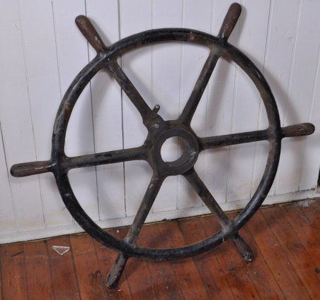 Large Iron Hand Wheel