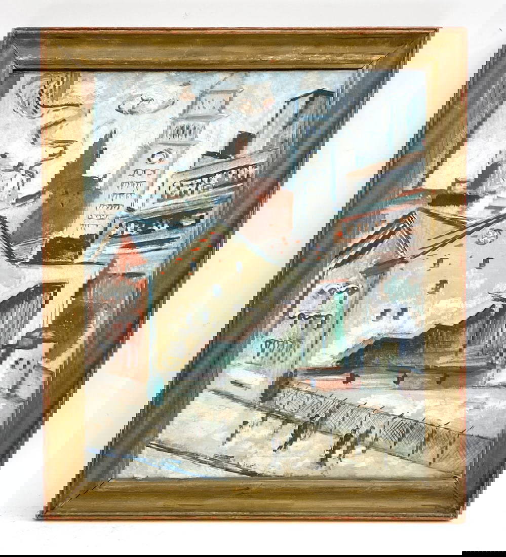 Bena Frank Mayer (1900-1994) Modernist Cityscape - Jun 20, 2025 ...