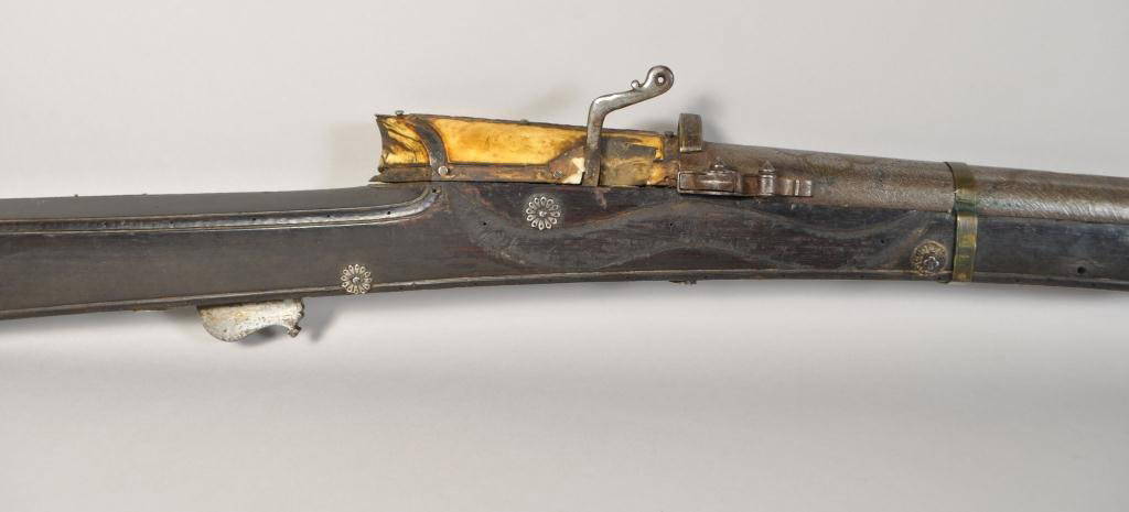 1848 Indian Matchlock Musket W/ Damascus Barrel