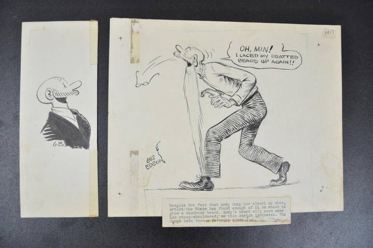 GUS EDSON ORIGINAL ILLUSTRATION 'THE GUMPS' - Feb 23, 2014 | Westport ...