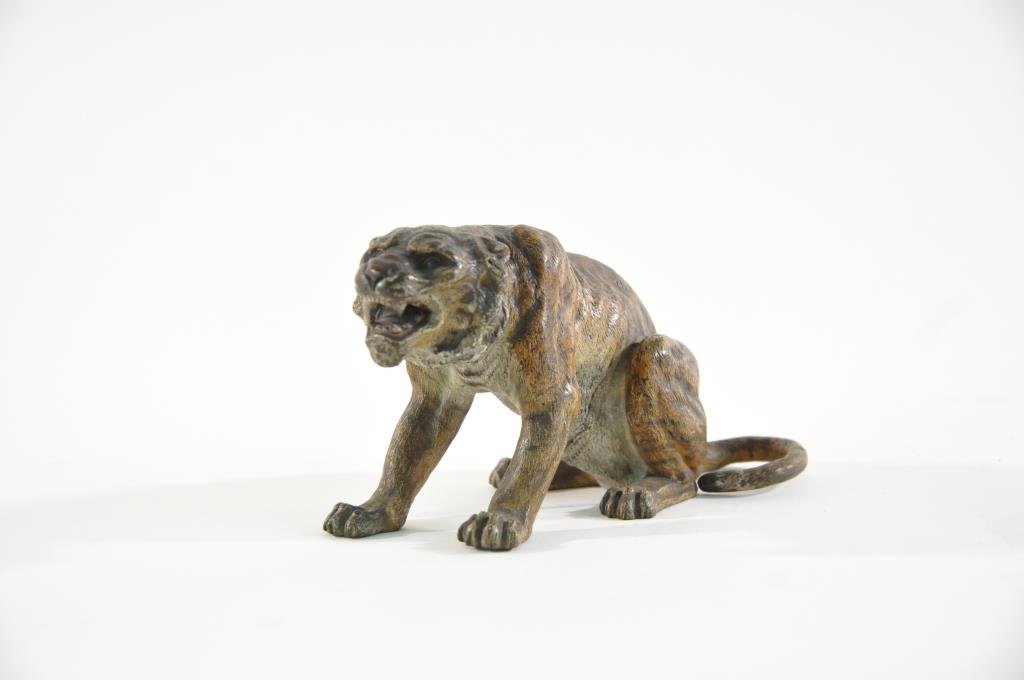 BERGMAN VIENNA AUSTRIAN BRONZE TIGER