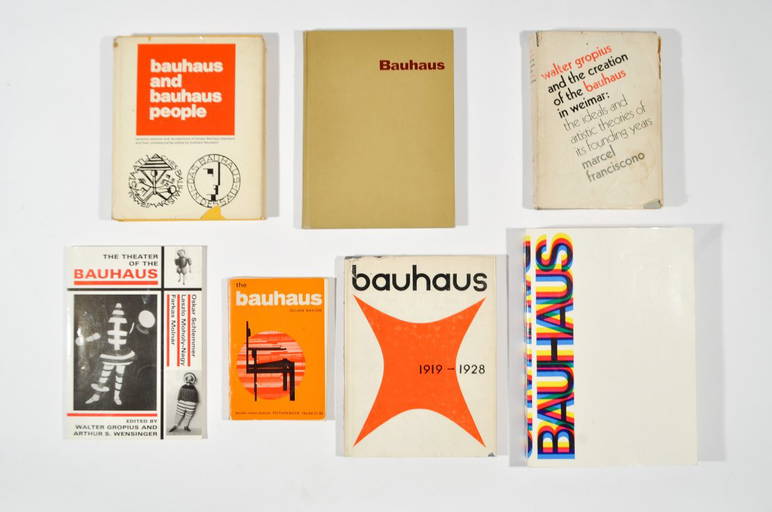 Grouping Of Bauhaus Reference Books