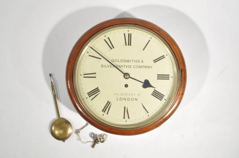 ENGLISH WALL CLOCK - Dec 13, 2015 | Westport Auction in CT