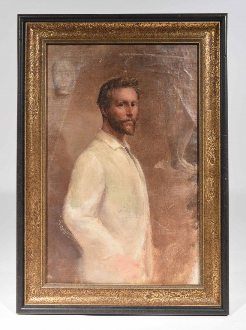 HENRY E. KINNEY ( AMERICAN - 1866-1954) O/C