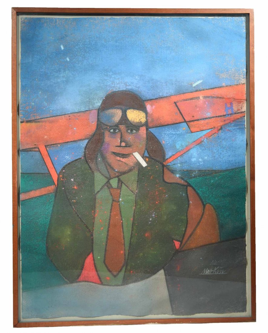 RICHARD MERKIN (AMERICAN 1938-2009)