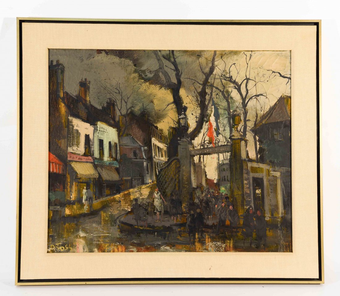 OLIVER FOSS (1920-2002) O/C