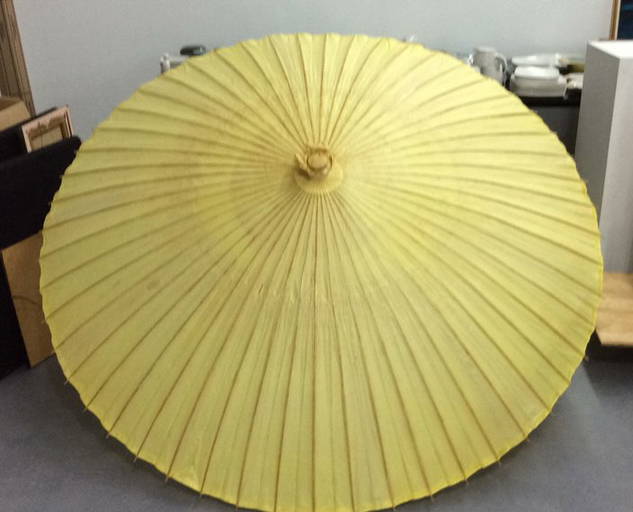 Big Yellow Paper Parasol