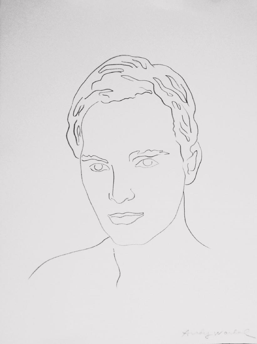 Andy Warhol (1928-1987) Pencil Drawing