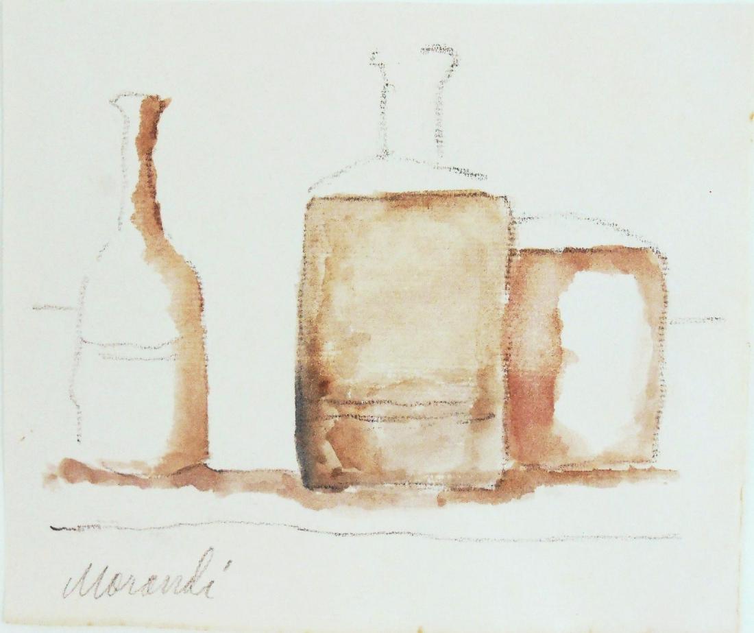 Giorgio Morandi (1890-1964) Watercolor