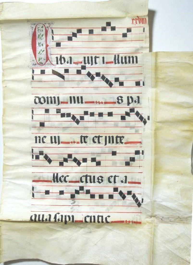 Early Illuminated Music Manuscript - Jul 09, 2018 | Preston Hall ...