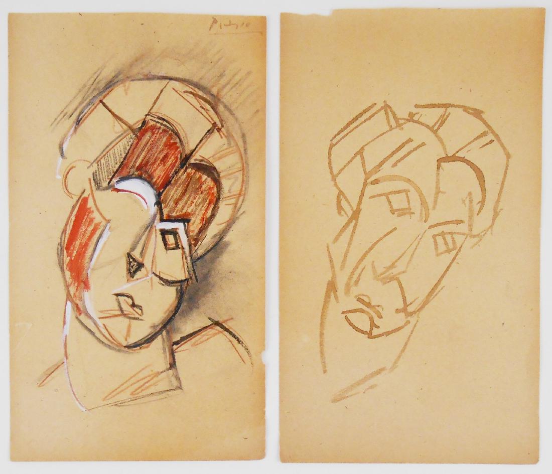Pablo Picasso (1881-1973) Pen & Ink Sketches