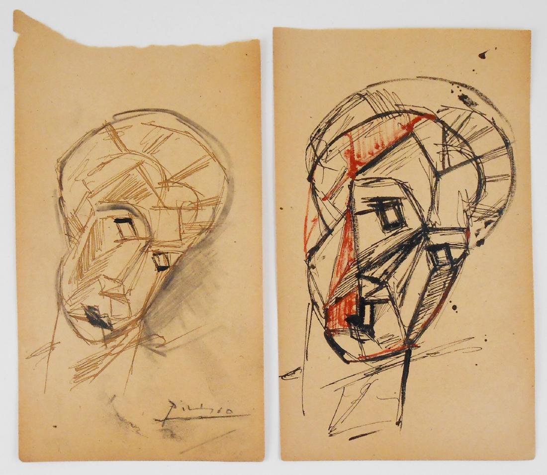 Pablo Picasso (1881-1973) Pen & Ink Sketches