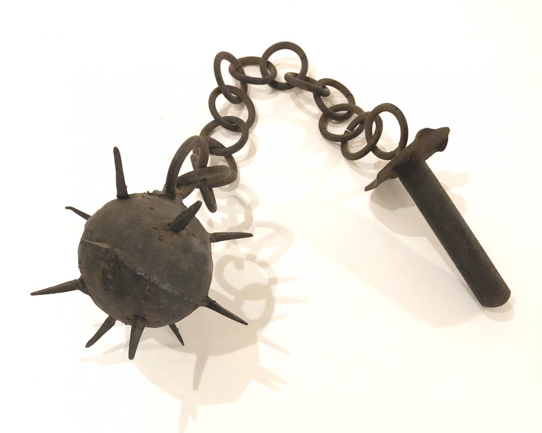 Flail Mace & Chain, 17th Century - Feb 18, 2019 | Preston Hall Gallery ...