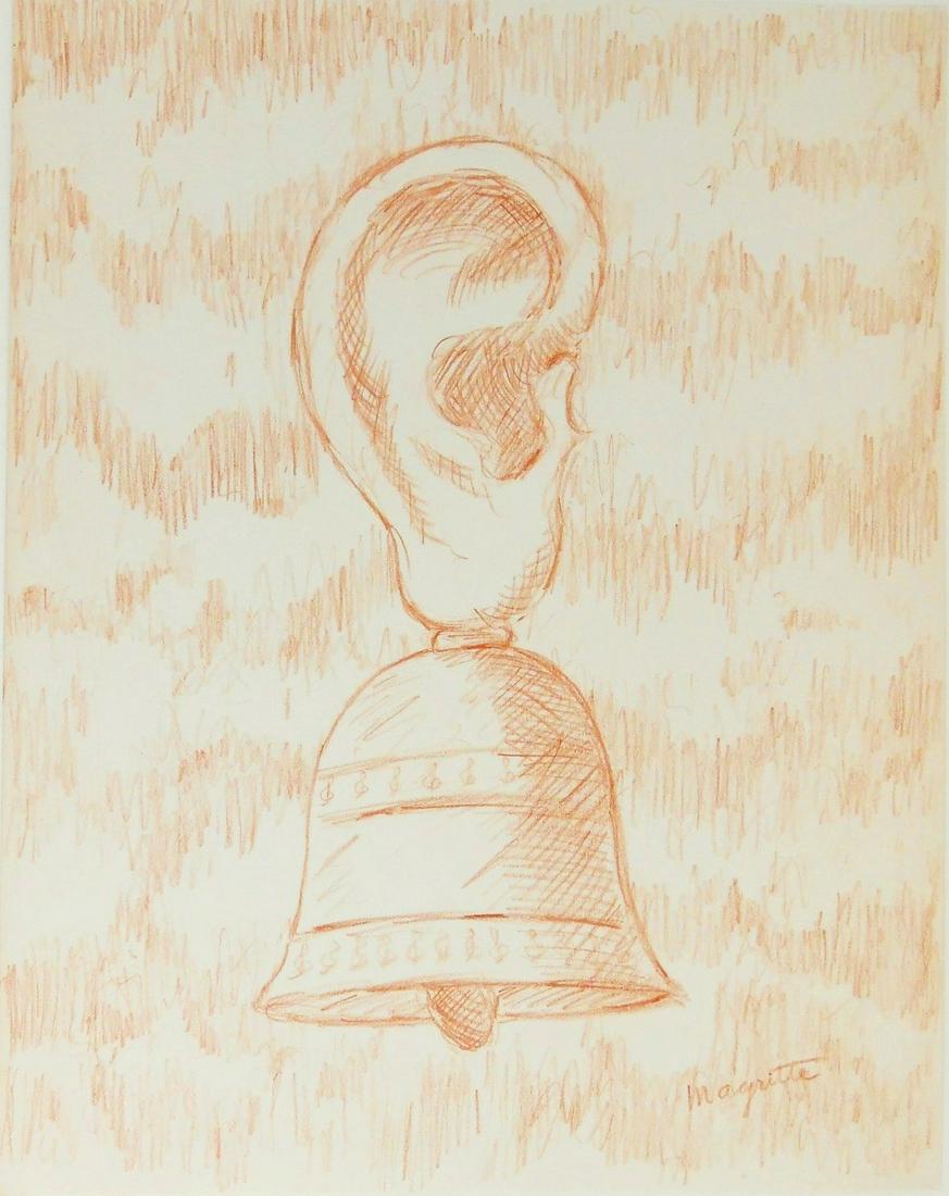 Rene Magritte (1898-1967) Colored Pencil Drawing - Oct 07, 2019 ...
