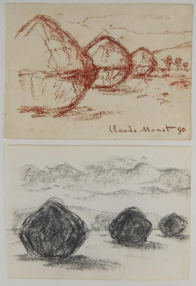 Claude Monet (1840-1926) Sketchbook Drawings (2) - Jun 14, 2021 ...