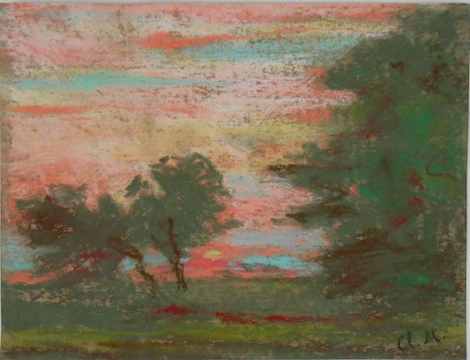 Claude Monet (1840-1926) Pastel On Paper - Oct 18, 2021 | Preston Hall ...