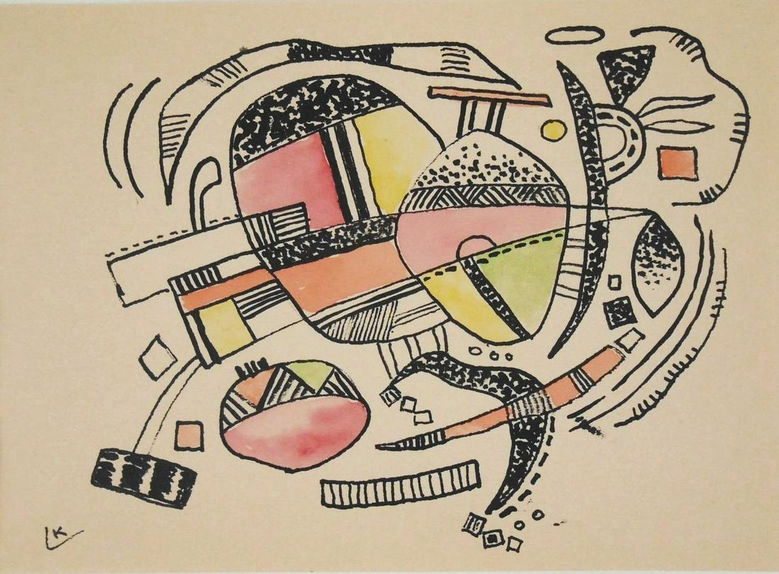 Wassily Kandinsky (1866-1944) Ink & Watercolor - Mar 13, 2023 | Preston ...