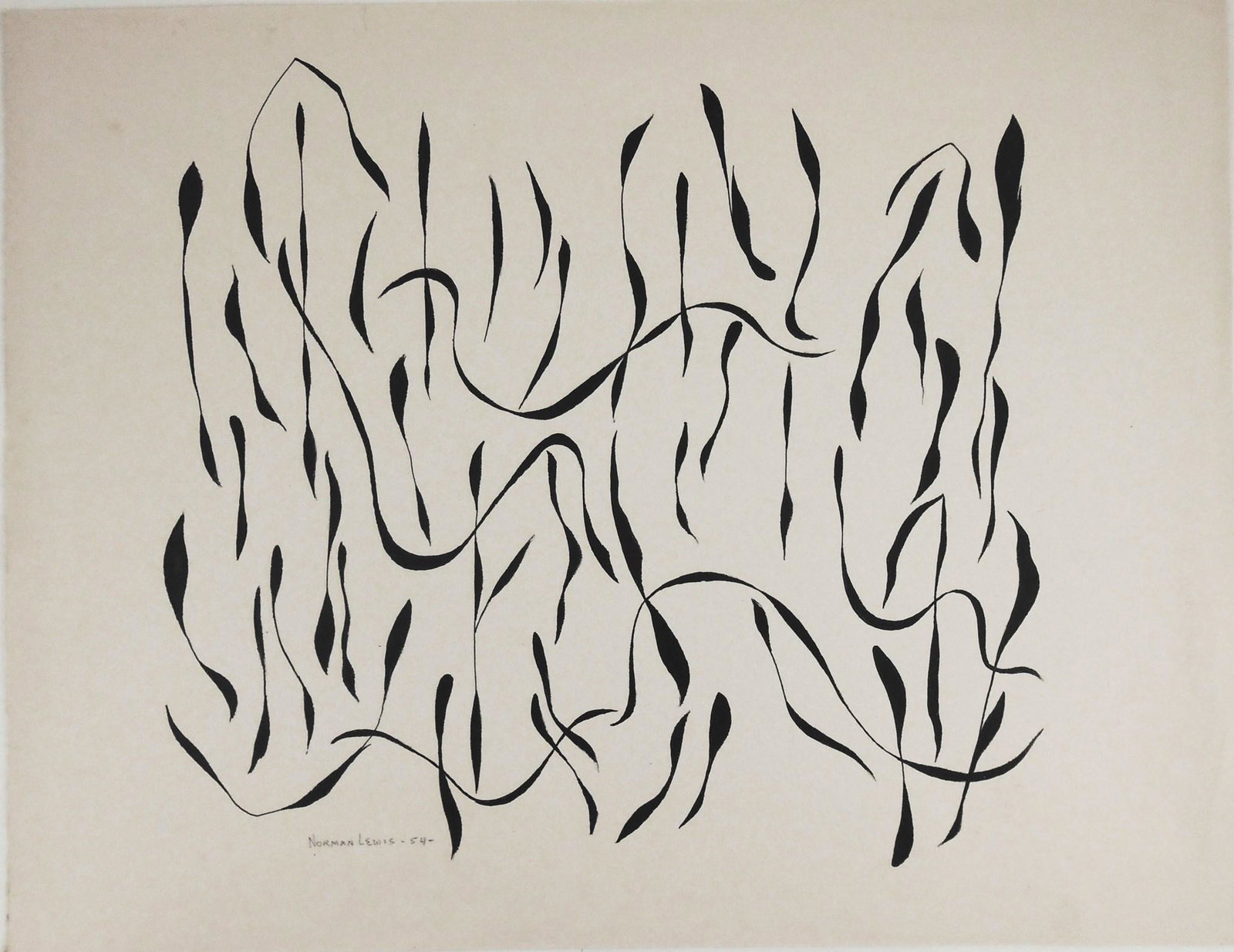 Norman Wilfred Lewis (1909-1979) Ink Drawing - Mar 13, 2023 | Preston ...