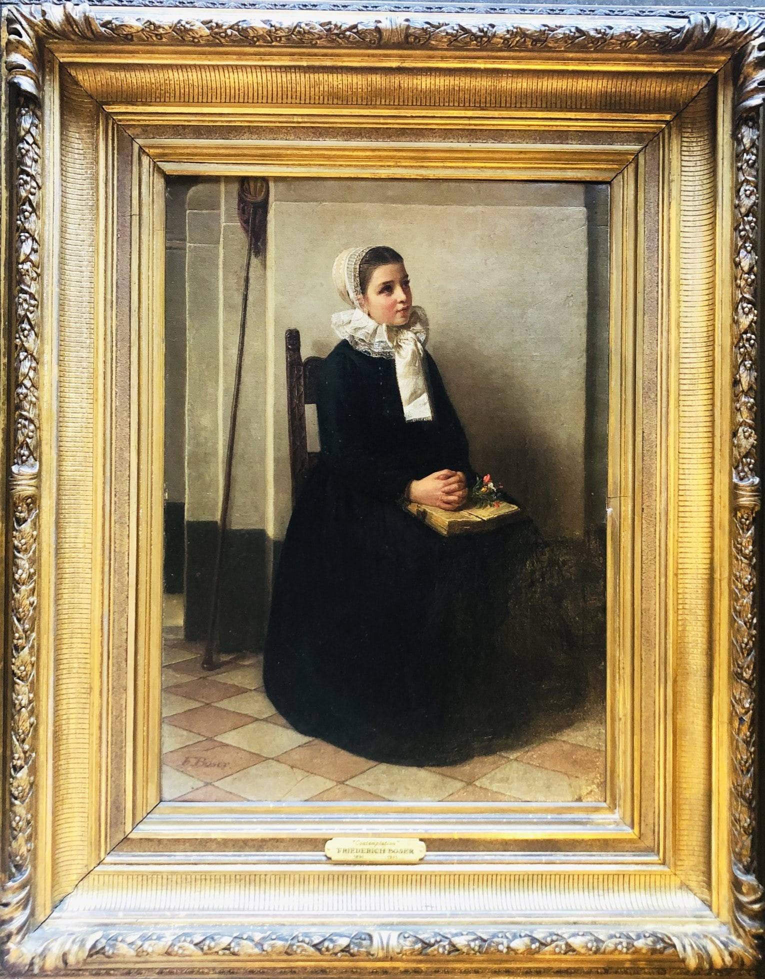 Friedrich Boser (1809-1881) Oil Painting Auction