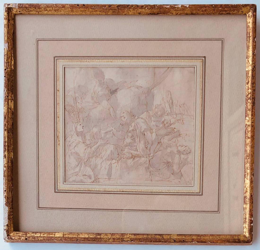 Old Master Drawing, Circa Late 16th Century Auction