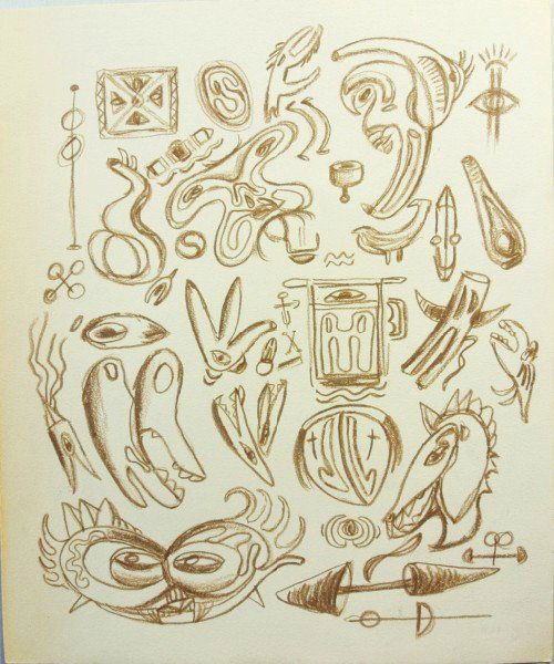 Jackson Pollock Colored Pencil Drawing - Jul 25, 2013 | Preston Hall ...