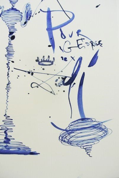 Salvador Dali (1904-1989) Ink Drawing : Lot 52