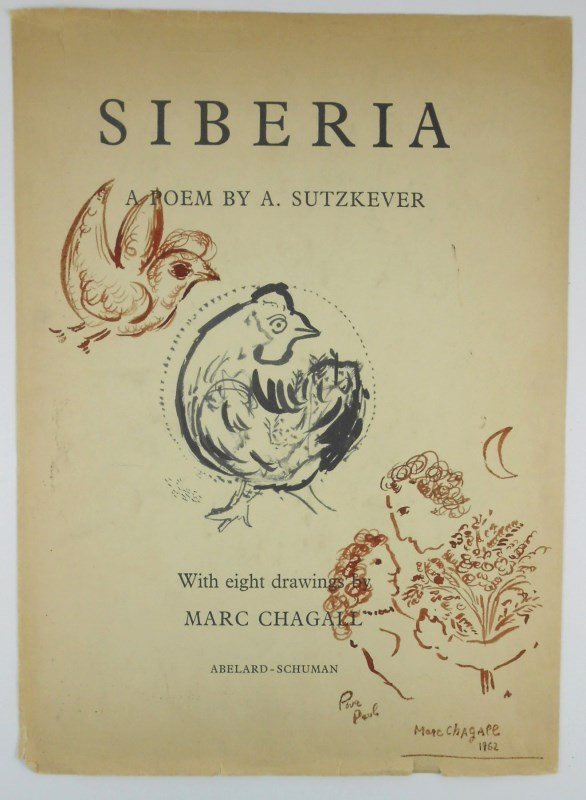 Marc Chagall Pen & Ink Drawing