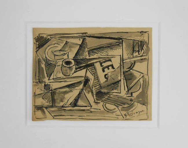 Georges Braque Pen & Ink Drawing, Circa 1915 - Jun 20, 2016 | Preston ...