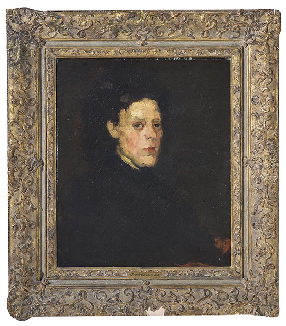 Frank Duveneck (1848-1919) Oil (Cincinnati)