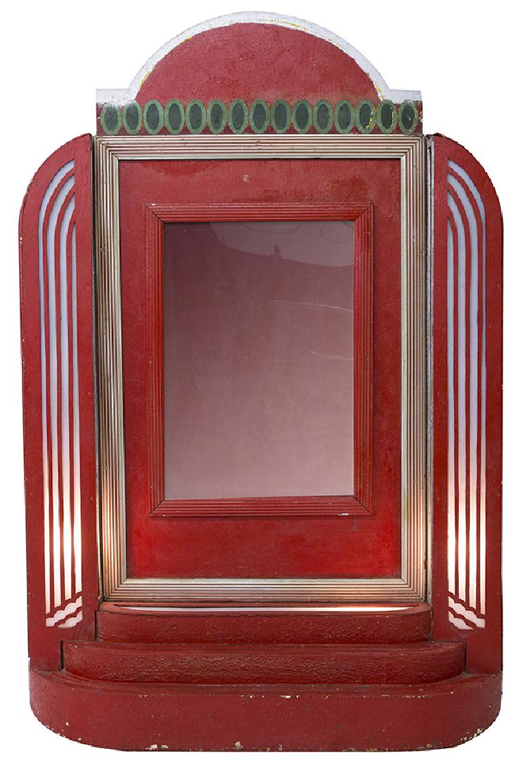 Large Toy Theater with Elaborate Proscenium