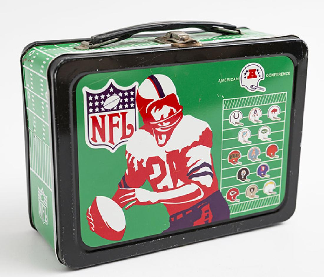 Nfl (afc) Vintage Lunchbox With Thermos