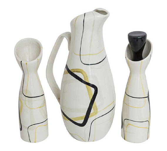 Eva Zeisel Style Water Pitcher Plus