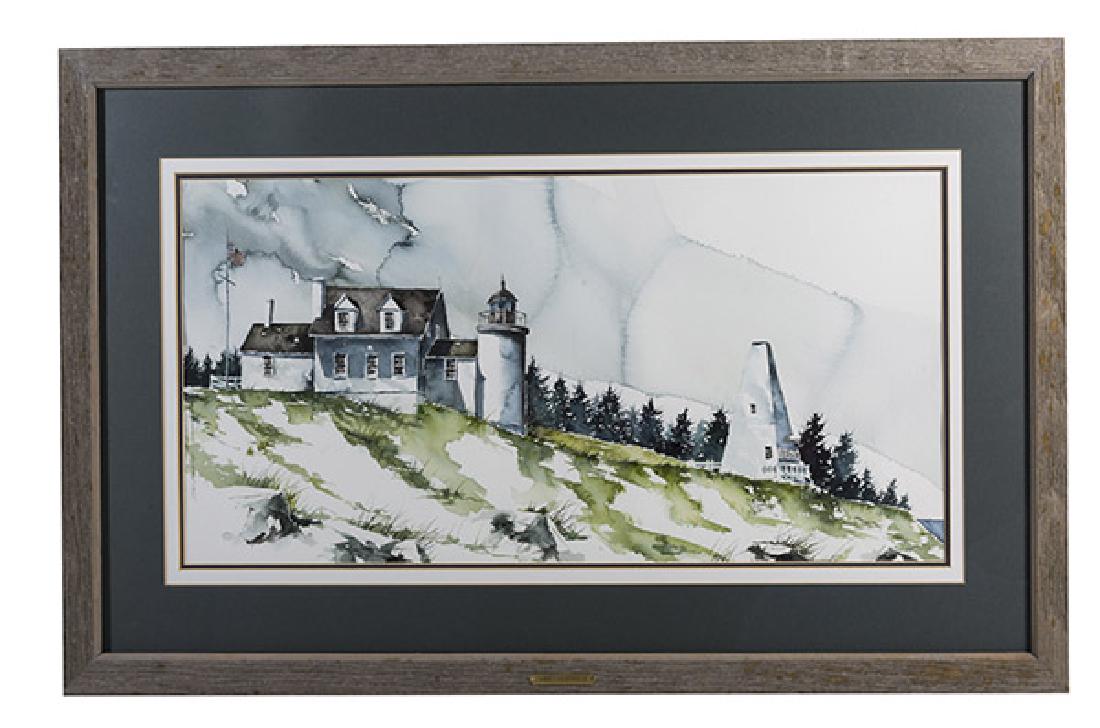 James Mahanes (20th century) Watercolor (Louisville, - Mar 31, 2019 ...