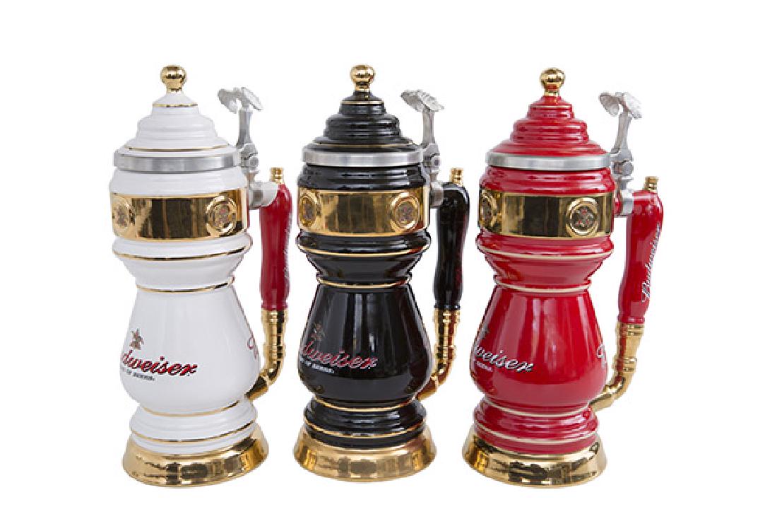 Budweiser Draught Tower Steins