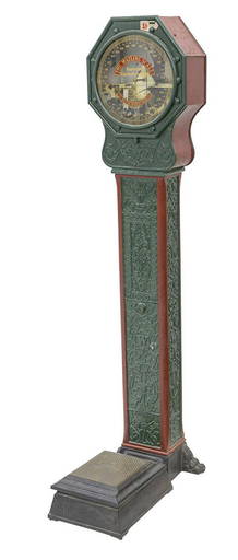 Fine 1 Cent Watling Scale With Claw Feet