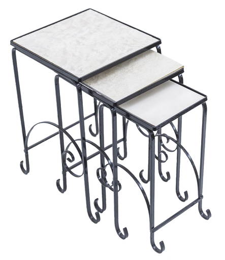 Wrought Iron Nesting Tables