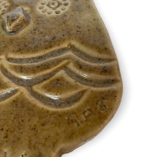 Mcm Gab Signed Owl Trivet