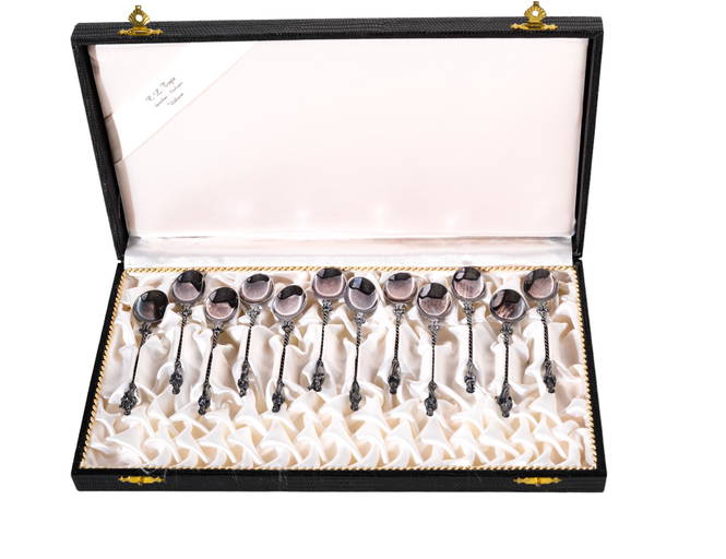 Figural Silver Sugar Spoon Set - Dec 17, 2022 | Main Auction Galleries ...