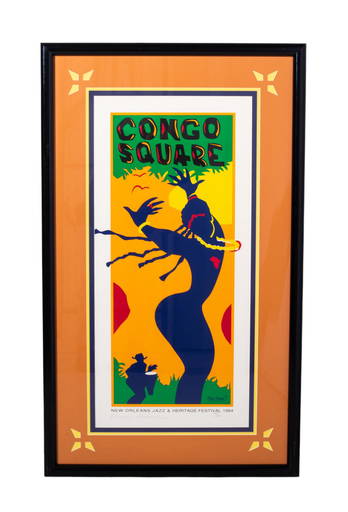 1994 "congo Square" New Orleans Jazz And Heritage Festival Poster