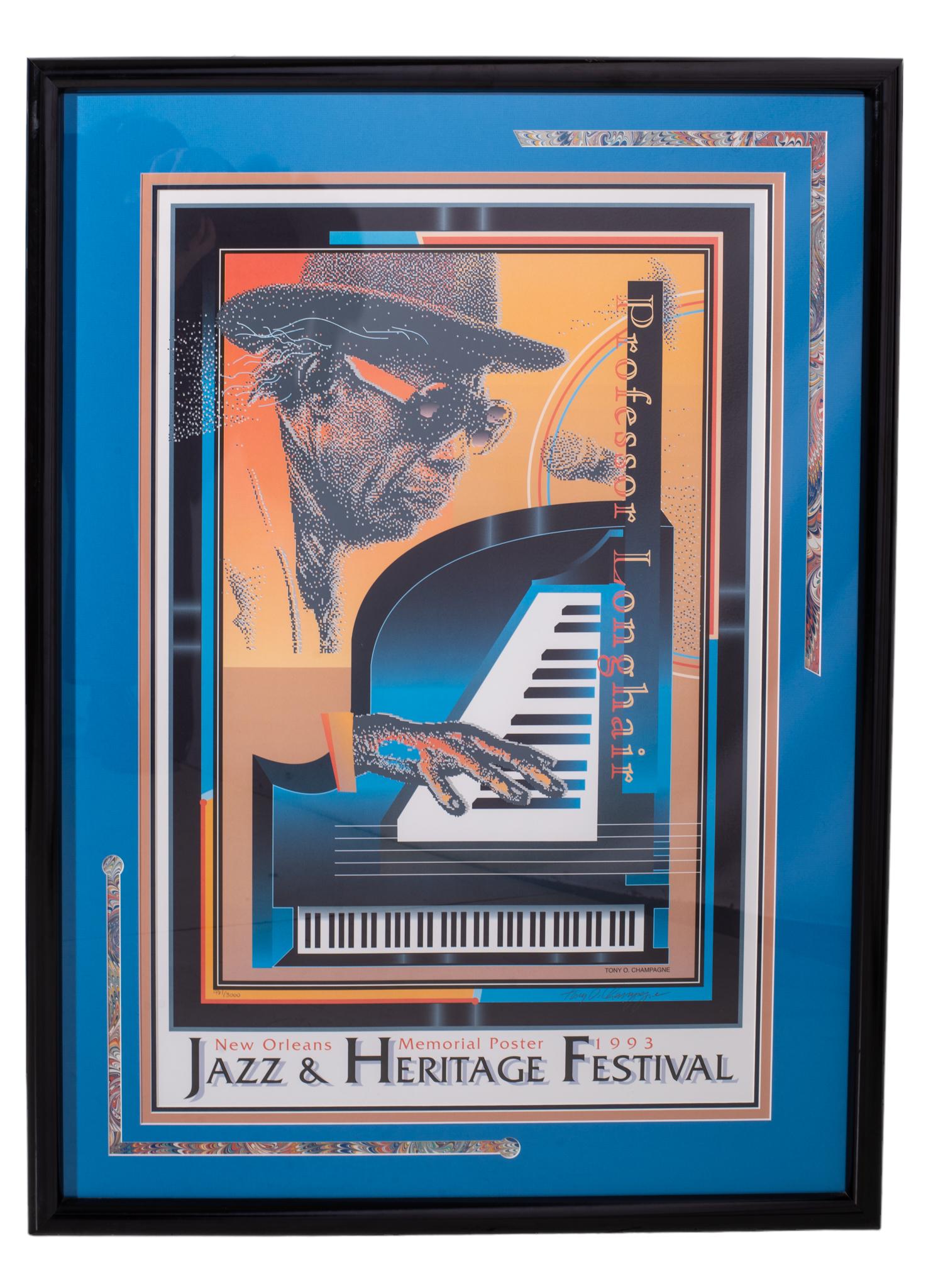 1993 New Orleans Jazz And Heritage Festival Poster