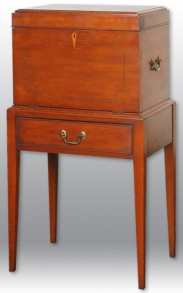 286: Henkel- Harris Silver Chest on Stand