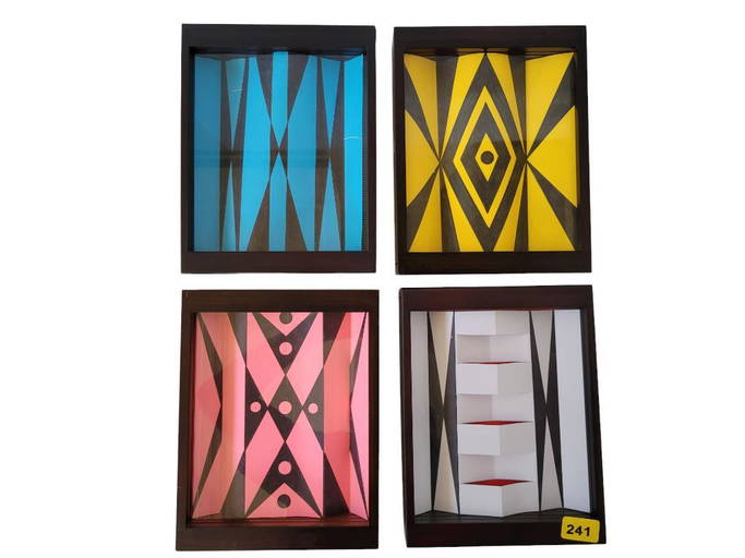 Vernon Rader Abstract Paper Cutouts (#0097) on Feb 26, 2023 | Main ...