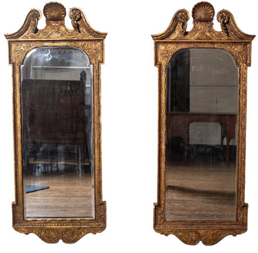 19th Century Italian Gilded Mirrors