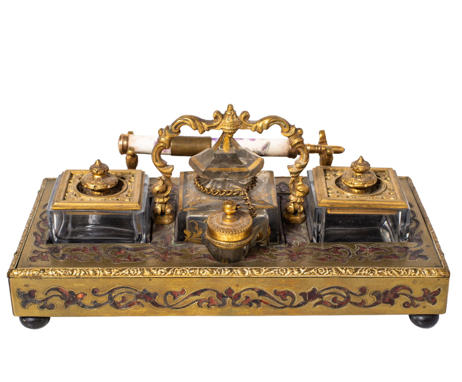 Napoleon Iii Boulle Ink Stand