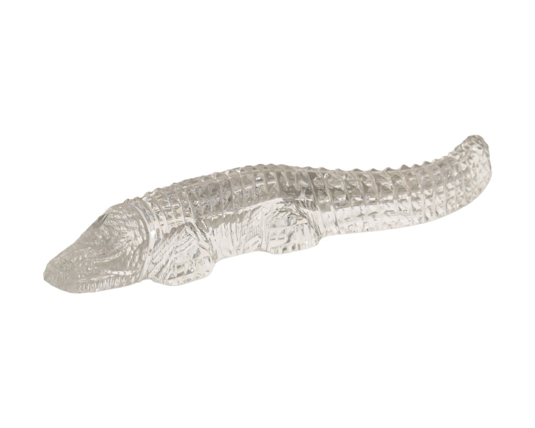 Waterford Crystal Alligator Auction