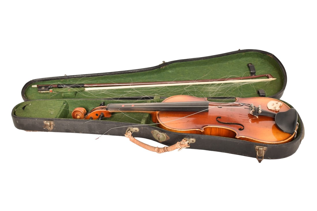 After Antonius Stradivarius Violin Bow And Case Auction